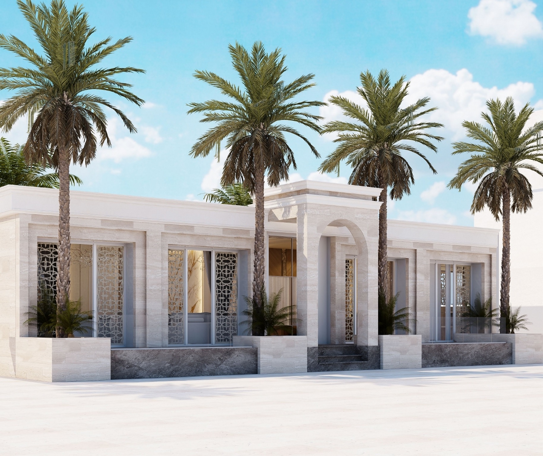 Arabic Majles exterior - Fibonacci | Architecture | Dubai | UAE